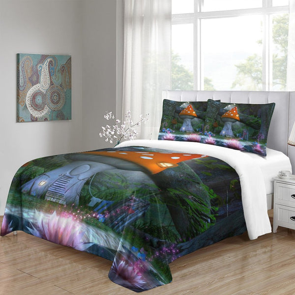 Cartoon Bluey Bedding Set Quilt Cover - EBuycos