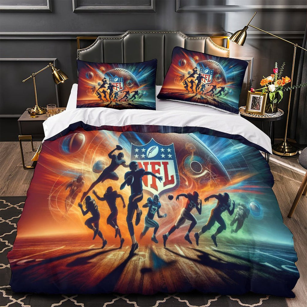 National Football League NFL Duvet Cover Bedding Set Without Filler ...