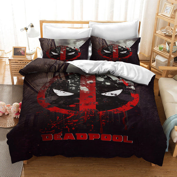 Deadpool 2 Cosplay Bedding Set Quilt Cover Without Filler – EBuycos