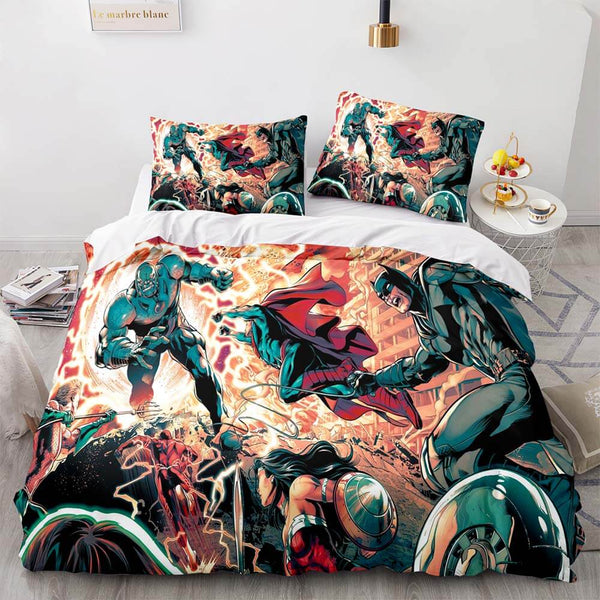Disney Justice League Bedding Set Quilt Duvet Cover – EBuycos