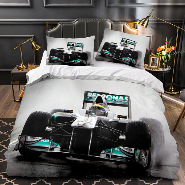 F1 Cycle Racing Bedding Set Duvet Cover Without Filler – EBuycos