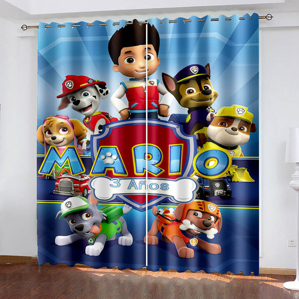 PAW Patrol Curtains Blackout Window Drapes – EBuycos
