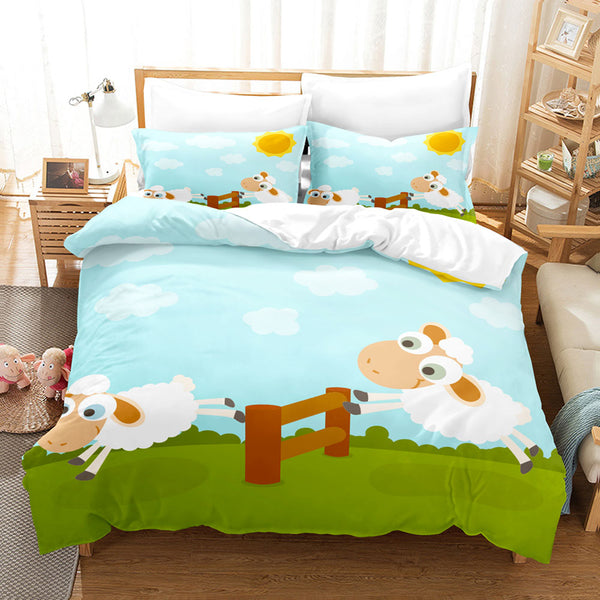Sheep Bedding Set Quilt Cover Without Filler – EBuycos