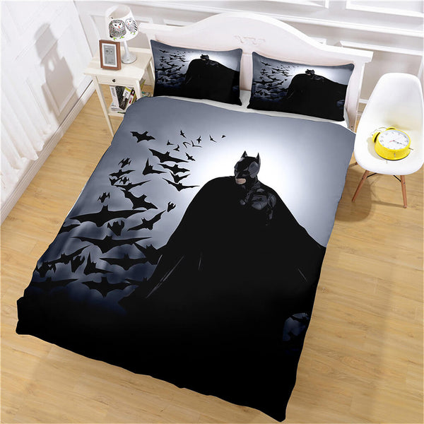 The Batman Bedding Set Quilt Cover Without Filler – EBuycos