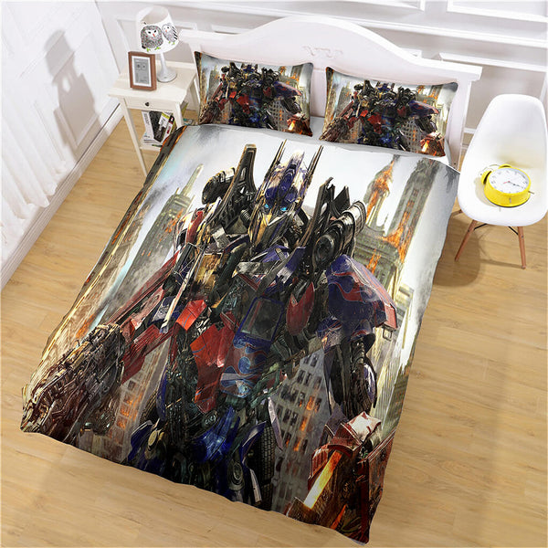 The Transformers Bedding Set Cosplay Quilt Cover Without Filler – EBuycos