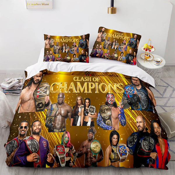 WWE RAW Cosplay Bedding Sets Soft Duvet Covers Comforter – EBuycos